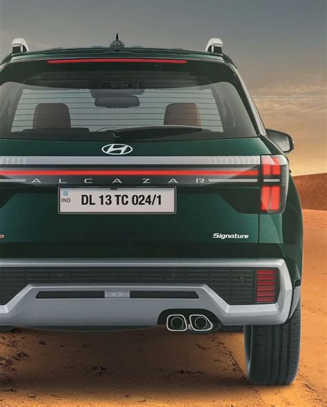 2024 Hyundai Alcazar Facelift Revealed Ahead Of Launch Bookings Open