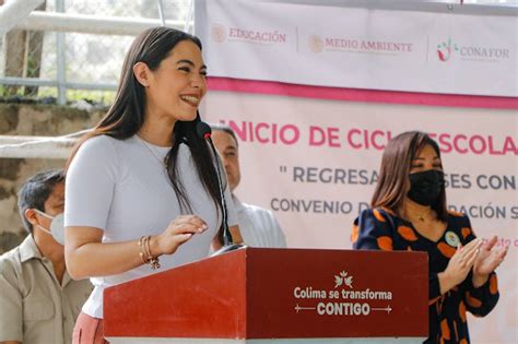 Gobernadora Arranc El Ciclo Escolar En La Nogalera Comala Y Present