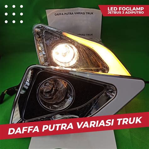 Jual Lampu Kabut Bemper Foglamp Jetbus Adiputro Shopee Indonesia