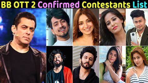 Bigg Boss OTT Season 2 Contestants List 2023 Bigg Boss OTT 2 YouTube