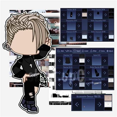 Gacha Club Hairstyles Boy Emo