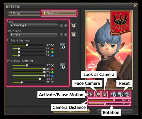 What Are Portraits UI Guide FINAL FANTASY XIV The Lodestone