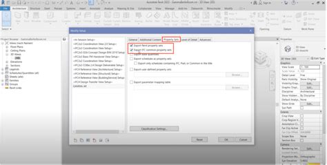How To Export Ifc Files From Revit Gamma Ar