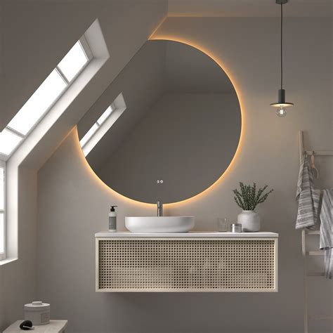 Espejo Semicircular Retroiluminado Original Para Baño CENTRO ESPEJOS