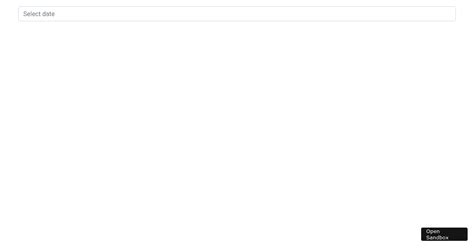 React Bootstrap Input Type Date Placeholder Codesandbox