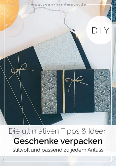 Anzeige DIY Geschenke Verpacken Mit ArsEdition Yeah Handmade