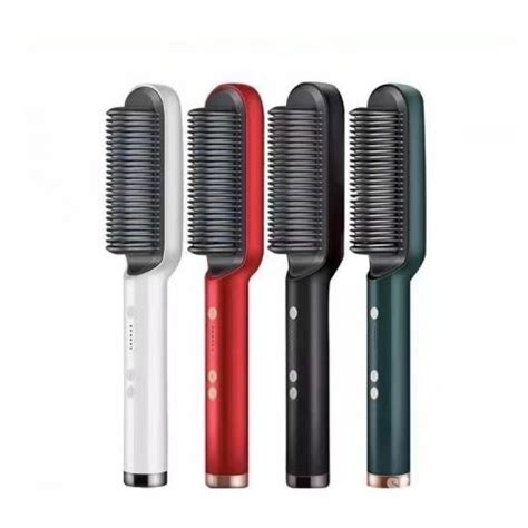 Escova Alisadora De Cabelos Multifuncional Bivolt Shopee Brasil