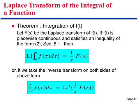 ppt chap 4 laplace transform powerpoint presentation free download id 796649