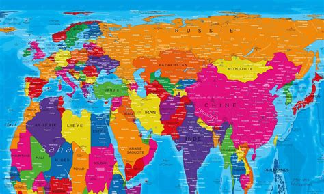 Carte Du Monde