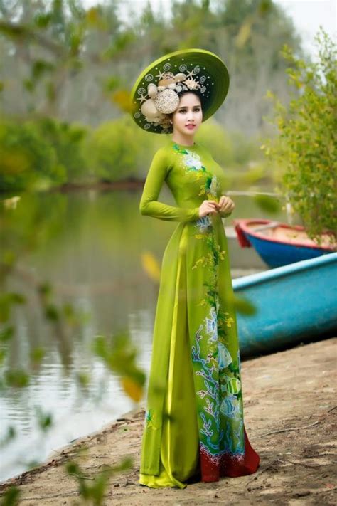 Top Những Mẫu Áo Dài Màu Xanh Ngọc Bích Xanh Dương Thiên Thanh Coban