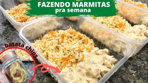 STROGONOFF DE FRANGO FIT Como Fazer Marmitas Fit Pra Semana Toda