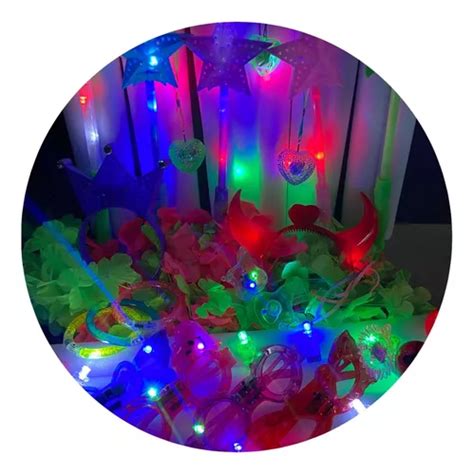 Cotillon Luminoso Led Fluo Combo Carioca Art Especial