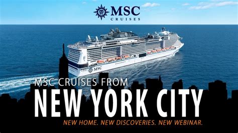 MSC Cruises From New York City CruiseWebinar YouTube