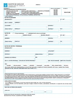 Fillable Online Avepss Traballoebenestar Xunta Solicitude Asesor A