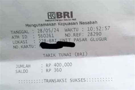 Saldo Rp400 Ribu Masuk Rekening KKS BRI Benarkah Bansos BPNT Tahap 4