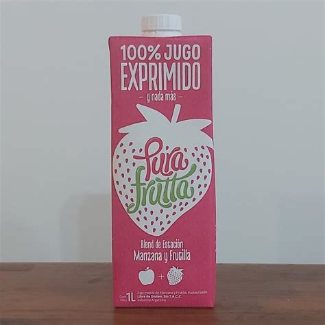 Pura Frutta Jugo De Manzana Y Frutilla Reviews Abillion