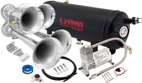 Amazon Vixen Horns Train Horn Kit For Trucks Car Semi Complete