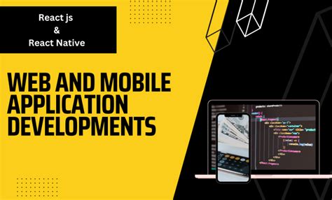 Build Website And Mobile App With React Js And React Native By