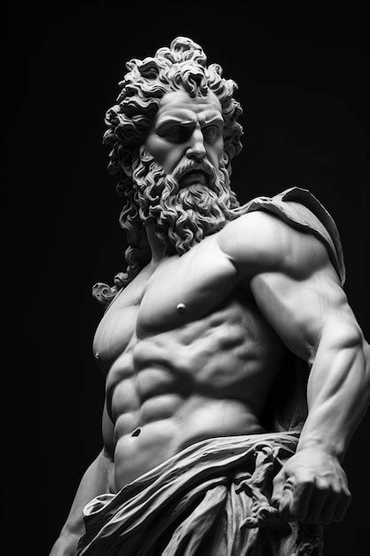Estatua Del Dios Griego Foto Premium