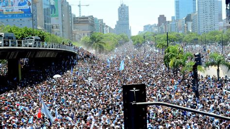 Mundial Qatar 2022 Los Festejos En Buenos Aires