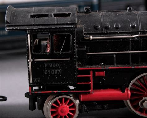 Märklin H0 F 800 Dampf Lok BR 01 097 DB in schwarz mit Badisches