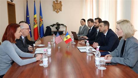 FOTO Conducerea Serviciului Vamal întrevedere cu ambasadorul SUA în