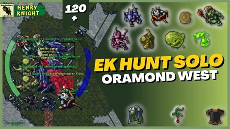 TIBIA EK HUNT SOLO 113 WEST ORAMOND RATHLETON YouTube