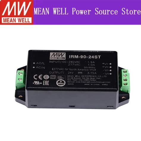 MEAN WELL IRM 90 Series IRM 90 ST Switching Power Supply IRM 90 48ST