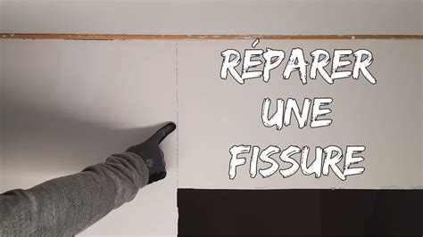 Mon conseils pour reparer une fissure Réparer une fissure sur du