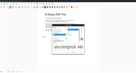 how to annotate pdf files on linux