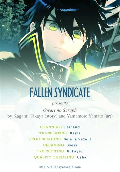Owari No Seraph Chapter 5 Owari No Seraph Manga Online
