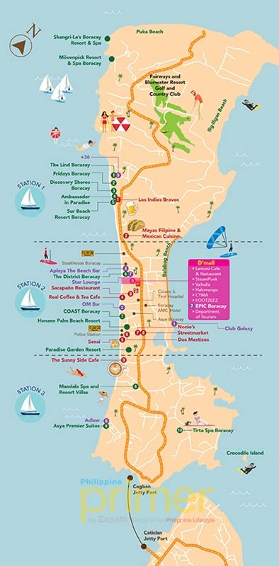 Boracay Philippines Map