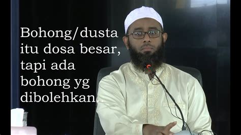 Bohong Itu Dosa Besar Tapi Ada Bohong Yang Dibolehkan YouTube