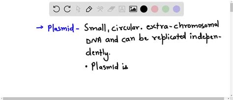SOLVED What Is A Plasmid A Small Circular Piece Of DNA A Region Of