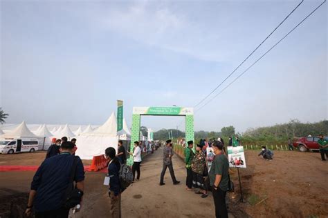 Foto Lokasi Pembukaan Muktamar Ke 34 NU Di Lampung Tengah Kumparan