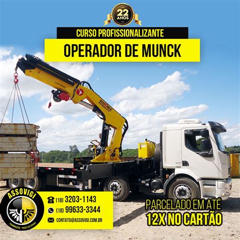 Operador de Caminhão Munck Assovigi Cursos