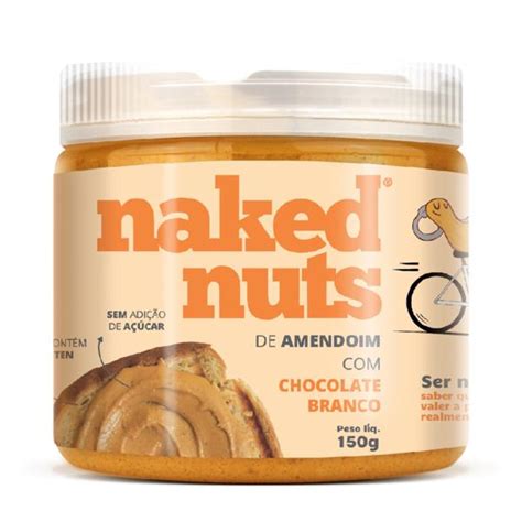 Naked Nuts De Amendoim Chocolate Branco 150g Kuroda Atacarejo Em