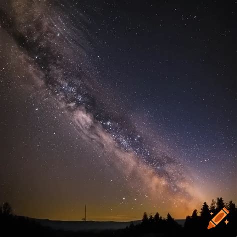 Night Sky Filled With Stars On Craiyon