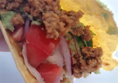 67 Tacos De Carne Vegana Estilo Mejicano Receta De Marta W Cookpad