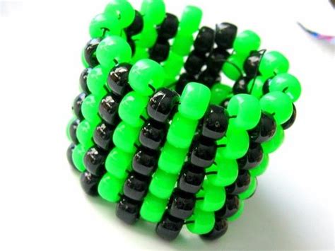 Custom Kandi Cuff Create Your Own Rave Jewelry You Pick Colors And
