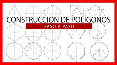 POLÍGONOS REGULARES dibujo técnico Recopilación de todos los