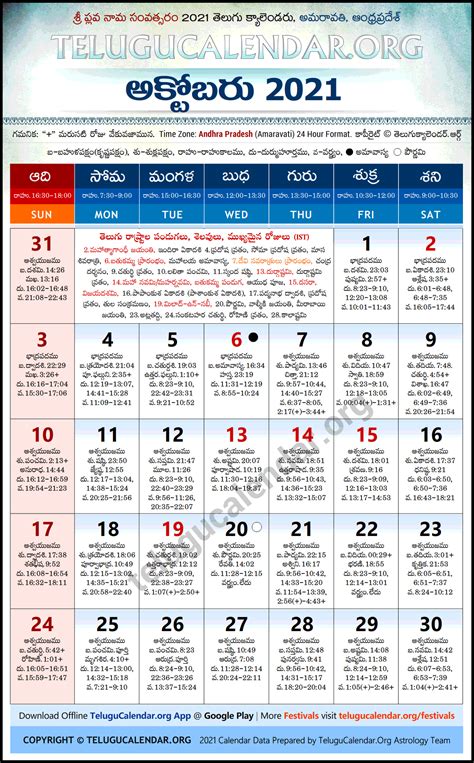 San Francisco Telugu Calendar Printable Calendar