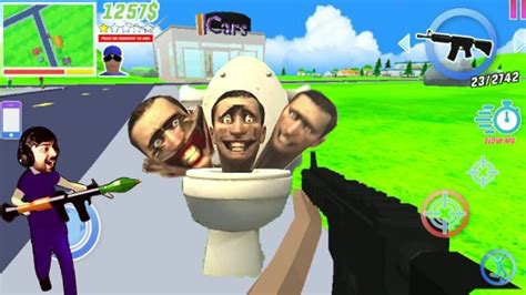 Skibidi Toilet Yes Yes Dude Theft Wars Gameplay Video Skibidi Bop