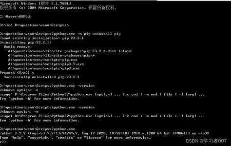 Python Pip Version Warning There Was An Error Checking