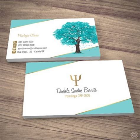 Cartão de Visita Psicólogo 27107 MultixPrint