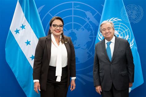 ONU Honduras On Twitter El Secretario General Antonioguterres Se