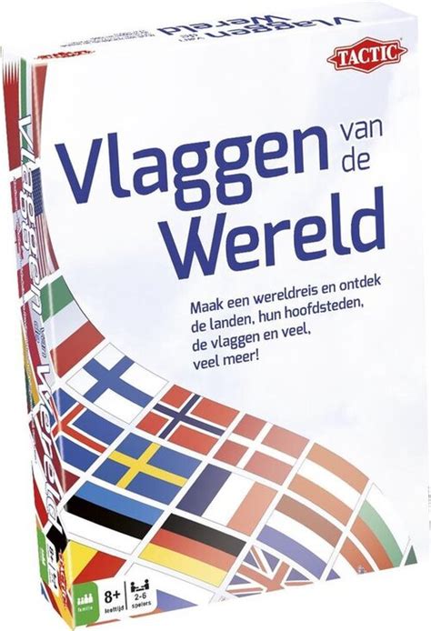 Tactic Vlaggen Van De Wereld Spel Bookspot Nl