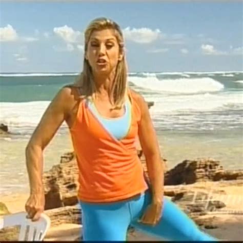 Vintage Denise Austin Touches Her Thigh And Camel Toe Rdeniseaustin