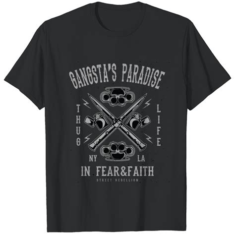 Gangsta s Paradise Camisetas Clásicas vendido por Elizaveta Rusalskaya