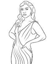 Mother Teresa Coloring Page Kylokaylan